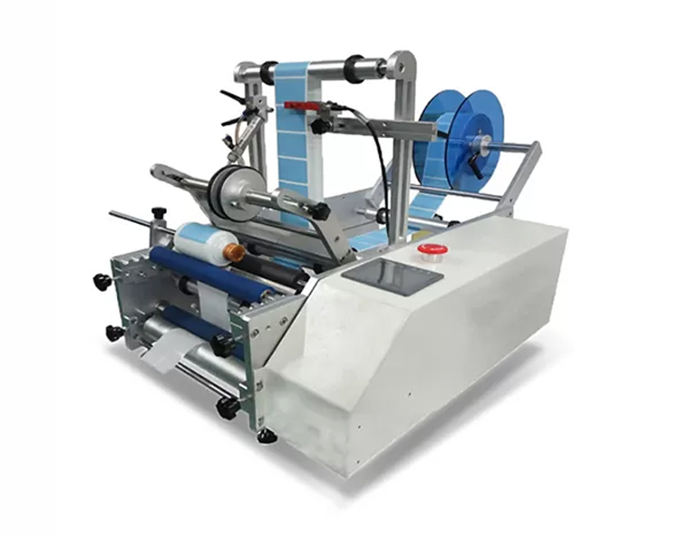 Máy dán nhãn chai tròn bán tự động: cấu tạo và giá bán!